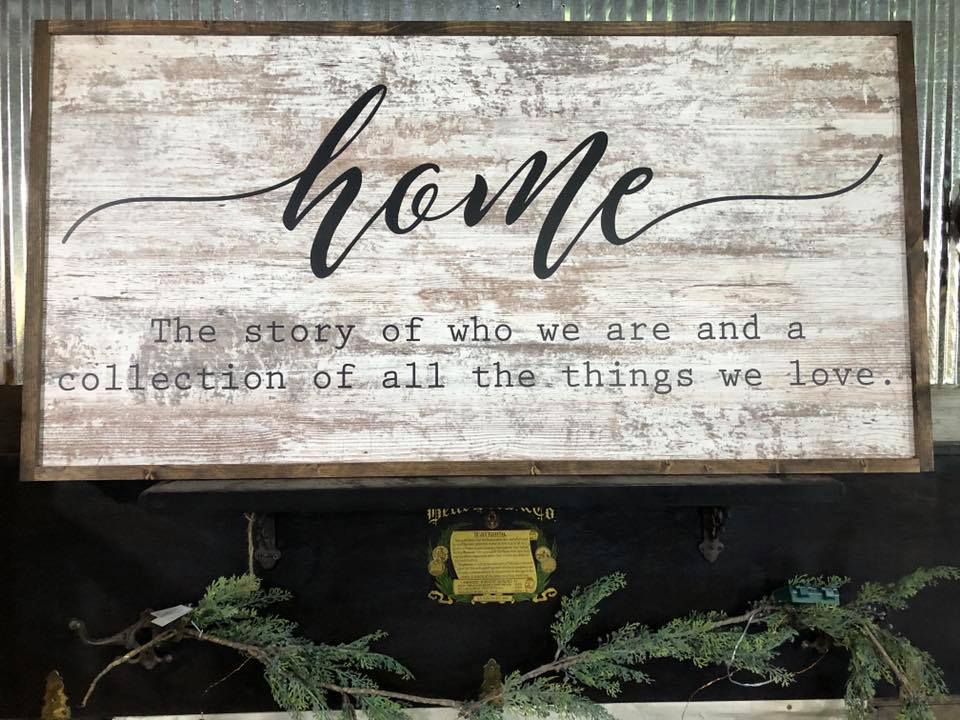 2'x4' Home Sign – Countryside Signs and Boutique
